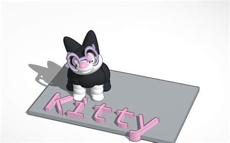 3d Design My Fursona Kitty Kee Tee Tinkercad