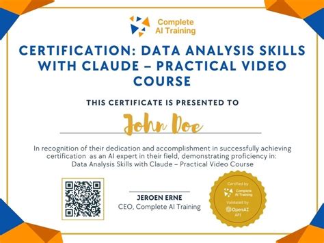 Ai Certifications For Data Analysis