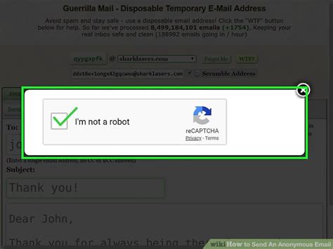 5 Ways To Send An Anonymous Email Wikihow