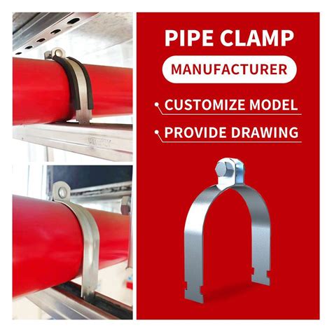 Factory Customize Adjustable Two Pieces Shape Seismic Support Tube Pipe