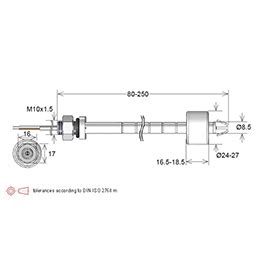 Ls01 Series Liquid Level Sensor Industrial Instruments For Measurement Standex Electronics