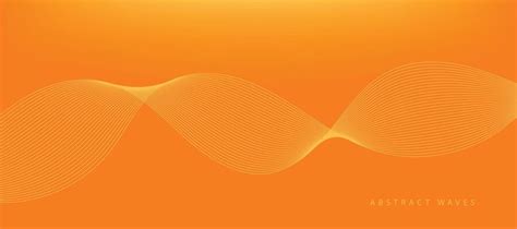 Orange Wave Background Vector Art Icons And Graphics For Free Download