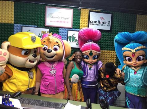Nickalive Paw Patrol And Shimmer And Shine Stars Arrive In Lagos
