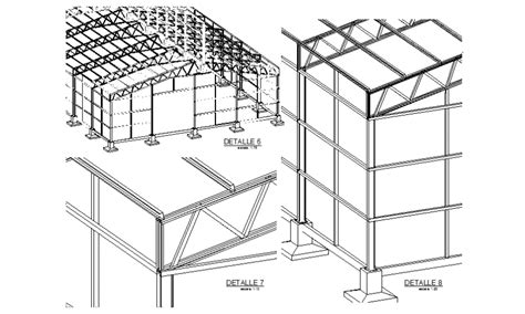 Industrial Warehouse Constructive Sectional Details Dwg File Artofit