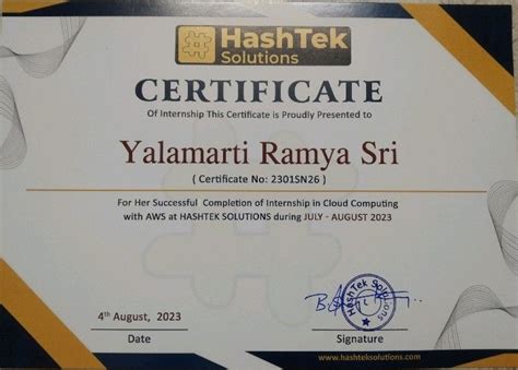 Ramya Sri Yalamarti On Linkedin Aws Cloudcomputing Careergrowth