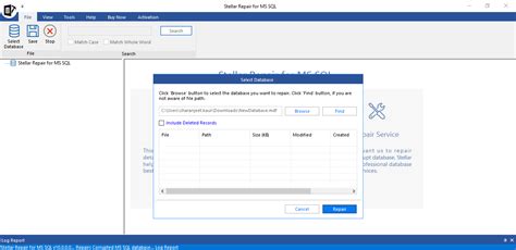 How To Repair Corrupted SQL Database With Stellar MS SQL Repair