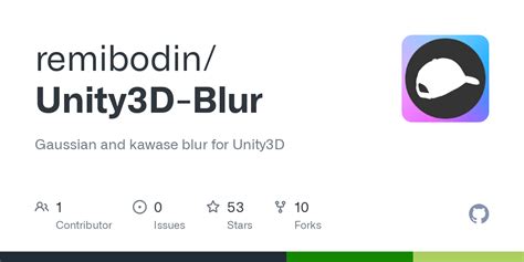 Github Remibodinunity3d Blur Gaussian And Kawase Blur For Unity3d