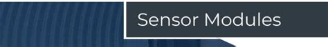 Sensor Modules Sunex Inc