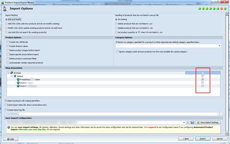 Importing Product From One Shop To Other In Multistore Configuring And Using Prestashop