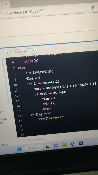 Ccbp Grand Assignment 4 ️ String Rotation ️ Youtube