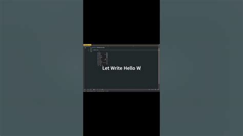 Write Helloworld In Csharp Programming Learning Youtube