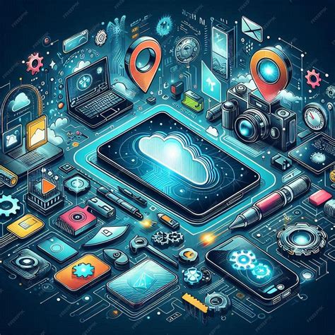 Visual Insights Sleek Icons And Clear Data Visualization Premium Ai Generated Image