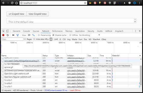 Spring Embedding Vaadin Springboot Application Into A Vaadin Ui