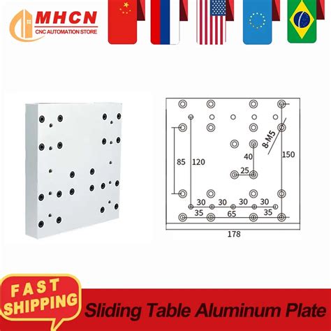 z 축 모션 테이블 cnc gx150 슬라이딩 스테이지 슬라이딩 테이블 알루미늄 플레이트 모듈 1 개 aliexpress