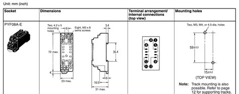 Pyf08ae Pyf08a E Relay Mounting Sockets Twittlebit