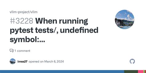 when running pytest tests undefined symbol znst15 exception