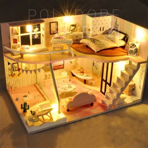 Diy 미니어처 하우스 미니어쳐 집 만들기 세트 키트 티몬