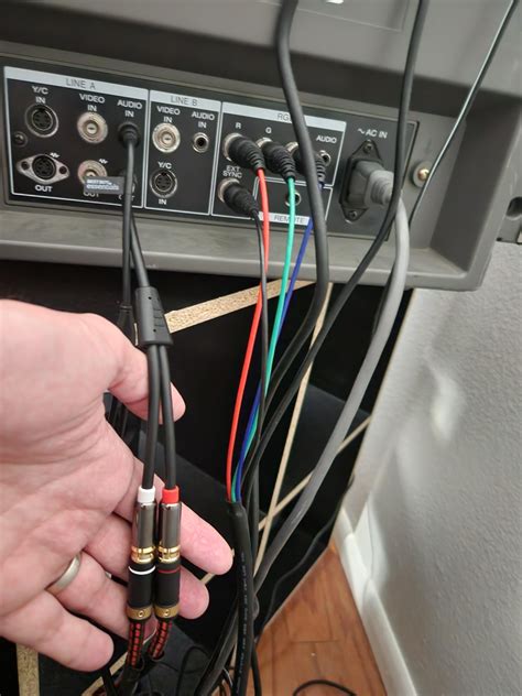 quick audio question for my pvm setup r retrogaming