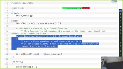 Oop Lecture 16 B Intorduction To Operator Oerloading From Oop C Youtube