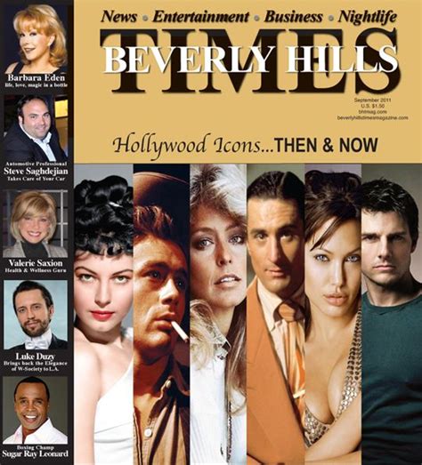 Emmy Issue Of Beverly Hills Times Magazine Also Interview With Barbara