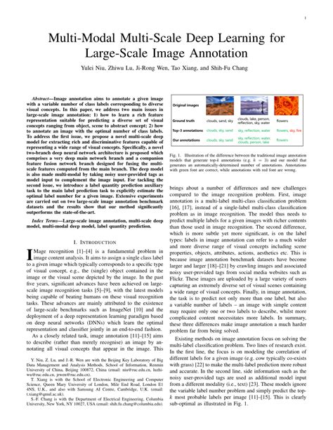 Pdf Multi Modal Multi Scale Deep Learning For Large Scale Image