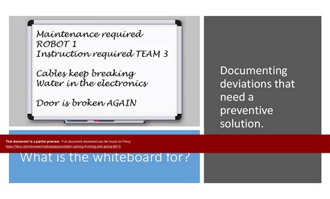 Mini Training Problem Solving Thinking And Acting Ppt Slide Deck