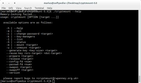 Cryptmount Download Linux Softpedia