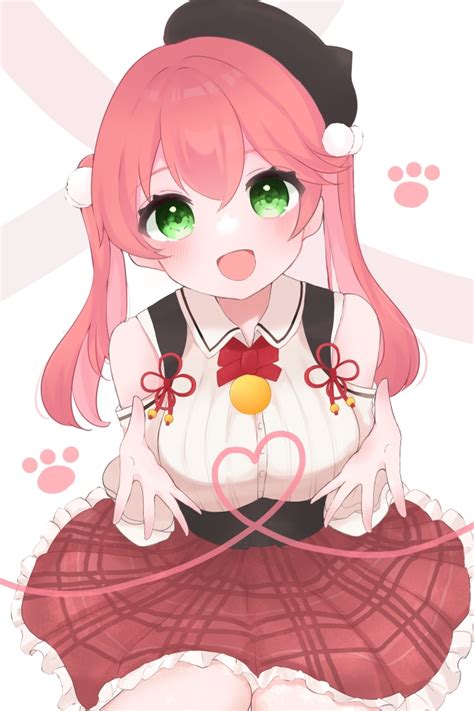 Sakura Miko Channel Mobile Wallpaper By Cc Yua Zerochan Anime Image Board