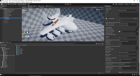 Artstation Unity Tool Paint On 3d Model Game Assets