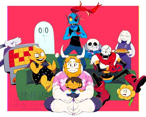 Frisk Sans Undyne Papyrus Toriel And More Undertale Drawn By Kanianoreki Danbooru