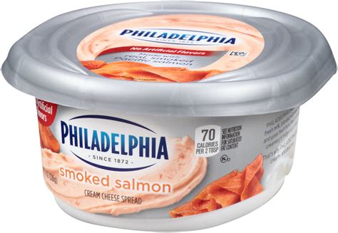 Philadelphia Smoked Salmon Cream Cheese 8 Oz —