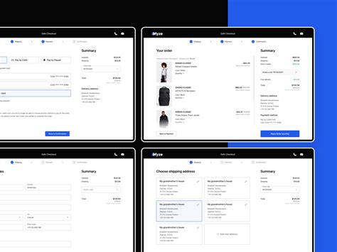 checkout flow on e commerce 💳 by daniel wodziczka on dribbble