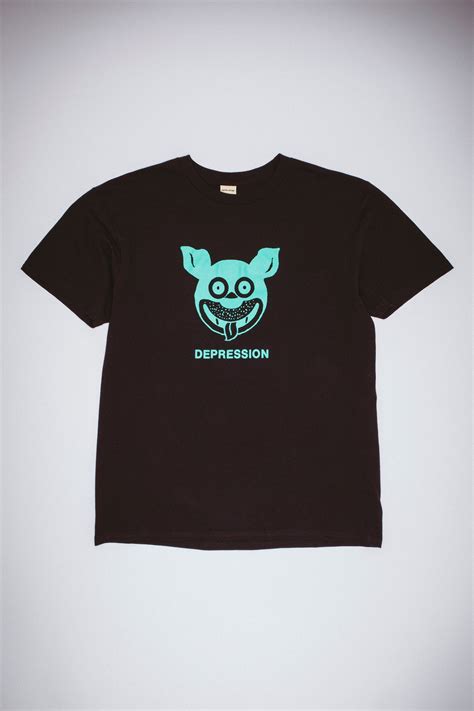 Depression Short Sleeve Tee Fucking Awesome