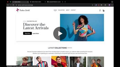 🚀 Presenting Fashion World My Full Stack E Commerce App Sushant