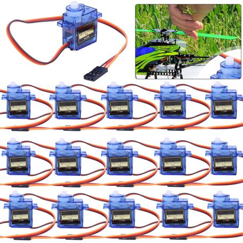 Sg90 9g Micro Servo Motor Kit Mini Servo Motor 450 Helicopter For Rc Planes Fixed Wing Aircraft