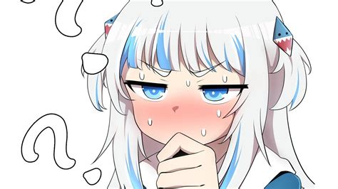 Gura Stop Thinking Lewd Things Youtube