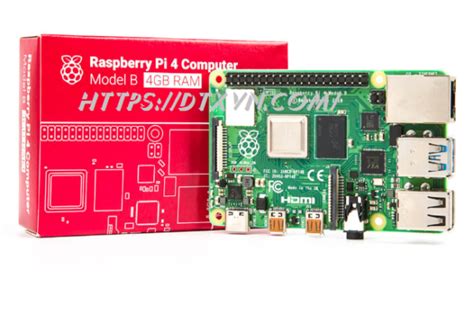Raspberry Pi 4 Model B 4g Điện Tử Xanh Fun And Happy