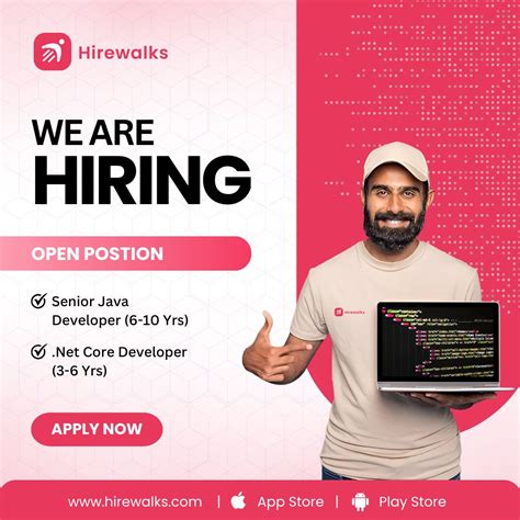 Hirewalks On Linkedin Hiring Jobopportunity Javadeveloper Netcoredeveloper Careergrowth
