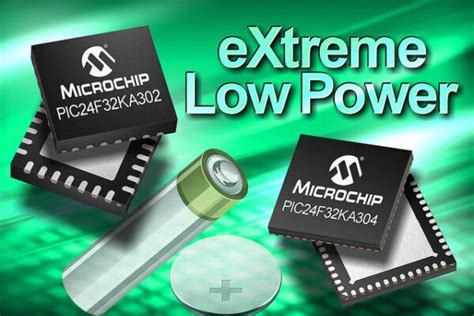 Microchip Expands Extreme Low Power Range