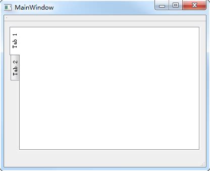 Qt QTabWidget 改变tabBar位置 并改变文字方向 一杯清酒邀明月 博客园