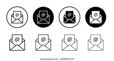 Email Icon Linear Logo Isolated Stock Vector Royalty Free 2528967137 Shutterstock