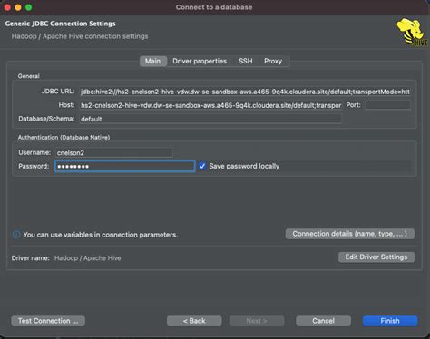 Connecting Dbeaver To A Cdp Hive Virtual Warehouse Cloudera Community 343287