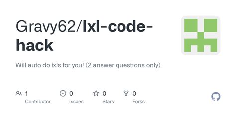 GitHub Gravy62 Ixl Code Hack Will Auto Do Ixls For You 2 Answer Questions Only