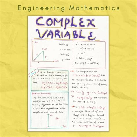 Engineering Mathematics Notes Handwritten Note With Detailed