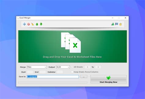 Excel Merger PRO Spreadsheet Editors Software 10 Off PC