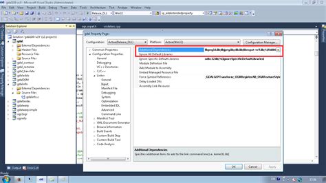 Visual Studio 2010 Can Not Open Input File Libpng15 Vc9 Lib Stack