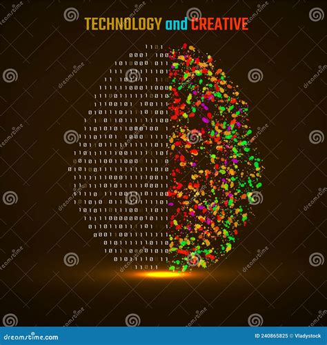 Brain Cerebral Cortex Cross Section Stock Photography CartoonDealer Com