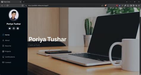 reactjs portfolio frontenddevelopment webdevelopment javascript