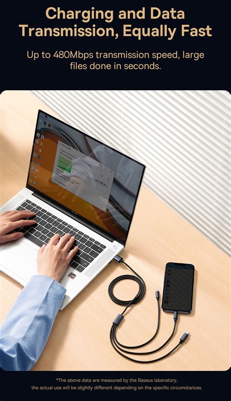 Dây cáp BASEUS 3 trong 1 USB sang M C L thích hợp cho Samsung Huawei Shopee Việt Nam