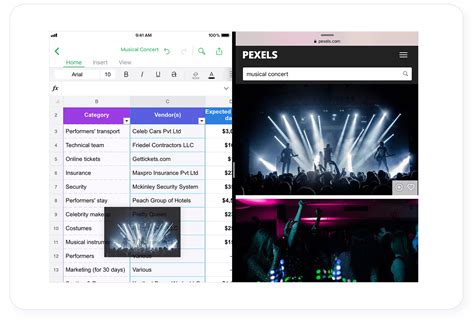 Fitur IOS Yang Didukung Zoho Sheet